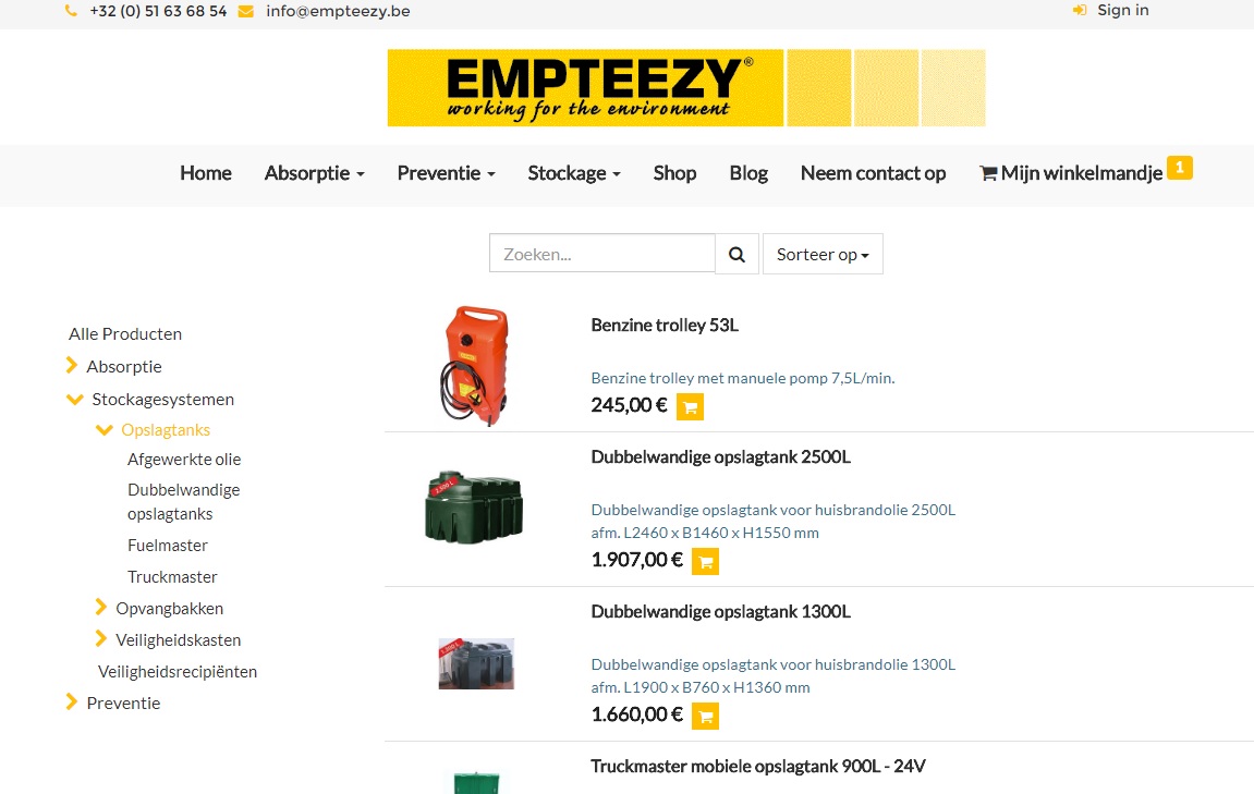 Empteezy - Traxgo Nederland